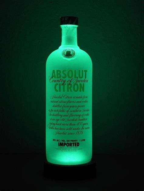 How To Make A Vodka Lamp Or Any Other Booze Bottle Light Up Vodka