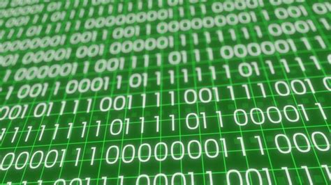 Digital Binary Code Stock Video Footage For Free Download