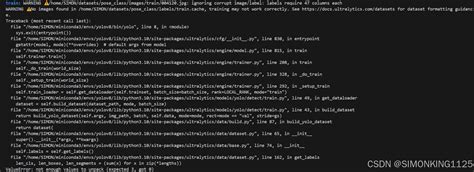 训练yolov8 Pose遇到“valueerrornot Enough Values To Unpackexpected 3got 0”问题error Expected 0