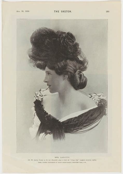Npg X Lillie Langtry Portrait National Portrait Gallery