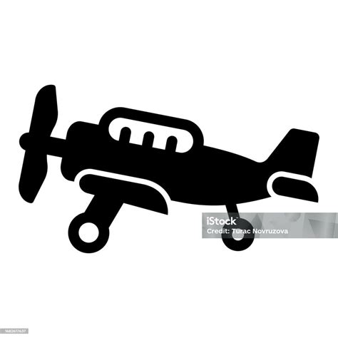 군용 항공기 장난감 단단한 아이콘 아이 장난감 개념 흰색 배경에 군용 비행기 표지판 모바일 웹 디자인을 위한 문자 모양으로 프로펠러 아이콘이 있는 비행기 벡터 그래픽 0명에