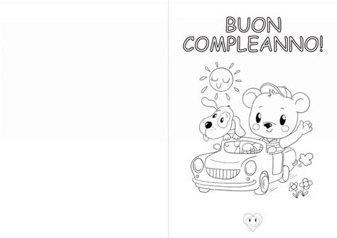 Biglietti Di Auguri Da Colorare Stampa Gratis Portalebambini It