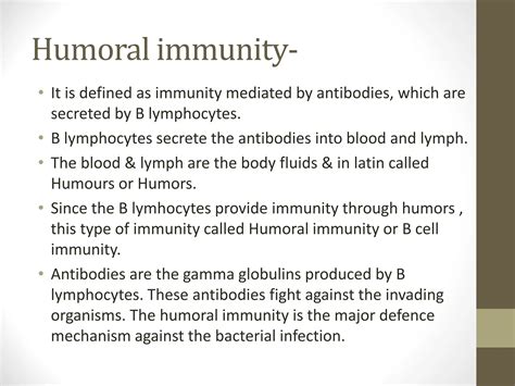 First Year Mbbs Physiology Immunity Classification Types And