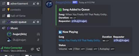 discord music bot sending the application did not respond because the