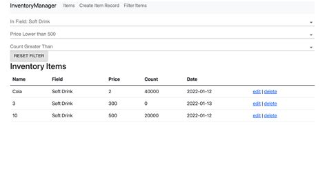 GitHub AstridLi InventoryManager