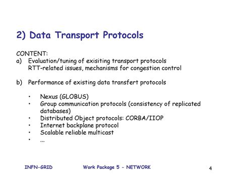 Infn Grid Work Package 5 Network Ppt Download