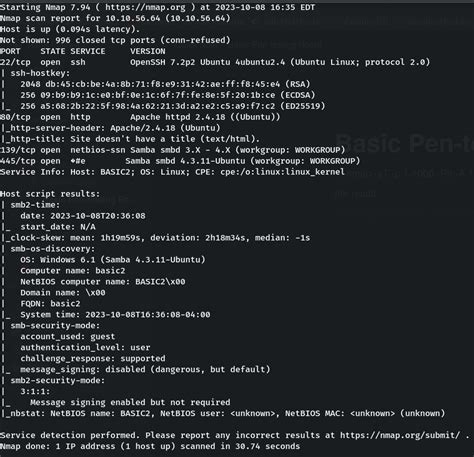 Basic Pentesting Room Tryhackme By Rana Elhawwary Medium
