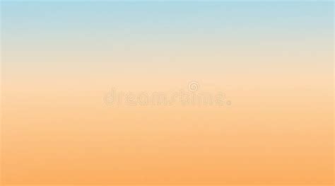 Abstract Blurred Orange And Blue Gradient Background Creating Smooth Transition Stock