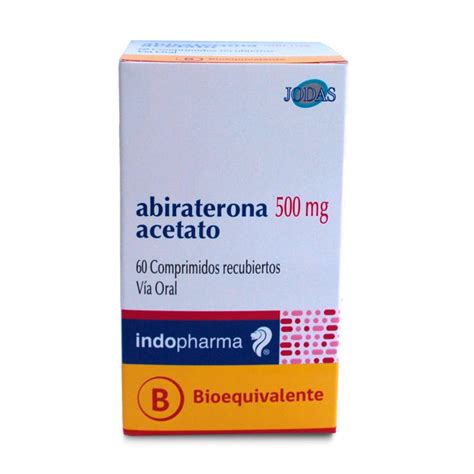 Abiraterona 500 Mg X 60 Comprimidos Recubiertos Solo Venta Online