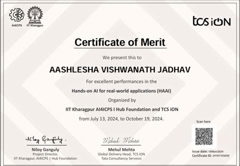 Aashlesha Jadhav On Linkedin Artificialintelligence Iitkharagpur