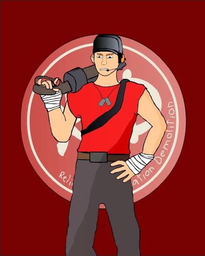 Tf2 Scout Fan Art By Carendan On Deviantart