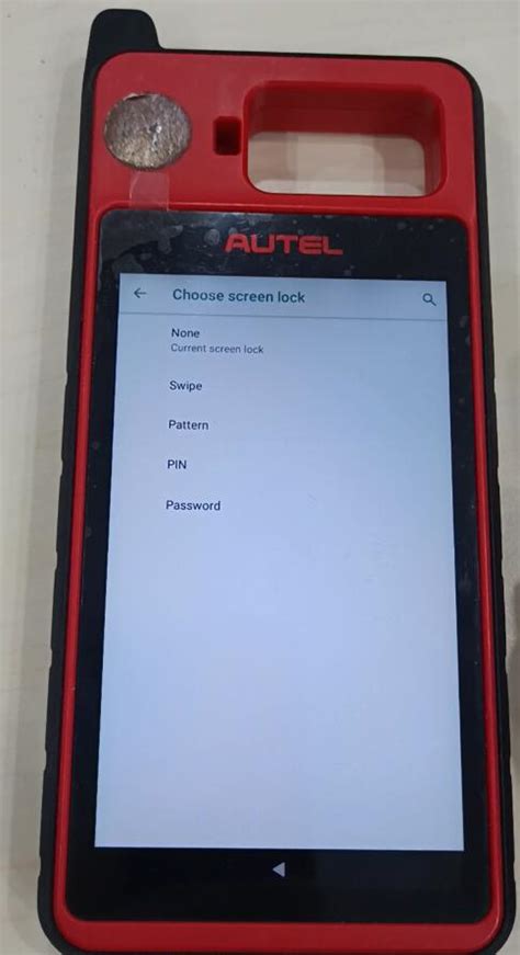 How To Find Autel Km100 Screen Lock Password