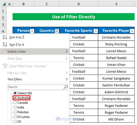 how to search multiple items in excel filter 2 ways exceldemy