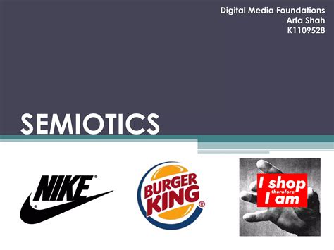 Semiotics Ppt