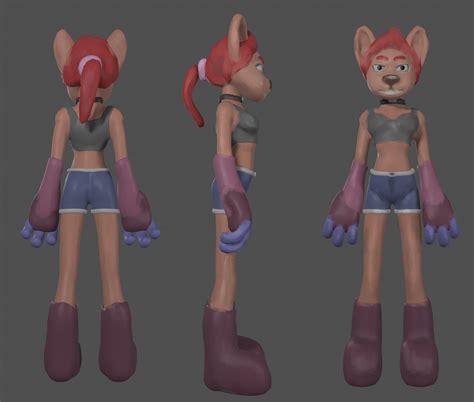 3d Some 2d Retouch Char Practice By Harunamiya On Deviantart