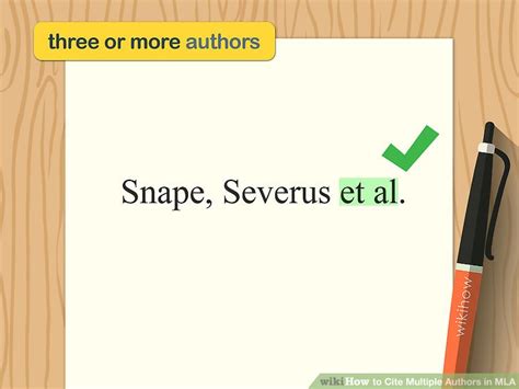 Easy Ways To Cite Multiple Authors In MLA 6 Steps With Pictures