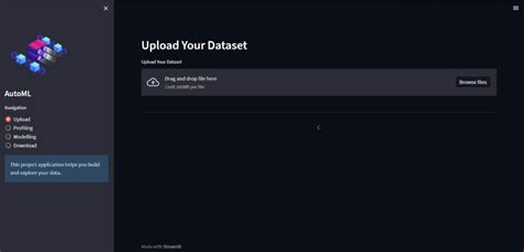 automated machine learning automl web application machine learning