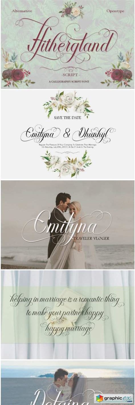 Hithergland Script Font Free Download Vector Stock Image Photoshop Icon