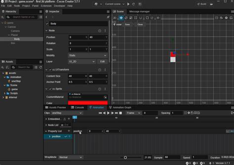 Quick Start Making Your First 2d Game Cocos Creator