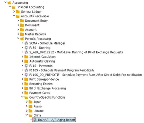 Sap Fico Corner Sap Ap Ar Standard Aging Reports Out Of The Box Easy