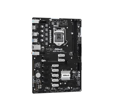 Asrock Q270 Pro Btc Bundkort Intel Q270 Intel Lga1151 Socket Ddr4 Ram Atx