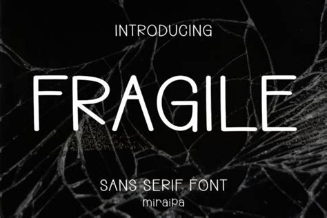 Fragile Font Digital Font Download