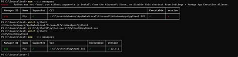 Mpm Cannot Find Python On Windows Because Of Microsoft S Dummy Placeholders Issue