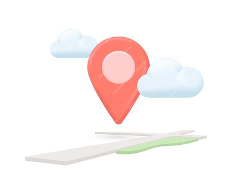 premium vector 3d map location point marker of map or navigation pin