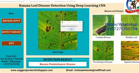 Banana Leaf Disease Identification Using Image Processing Matlab