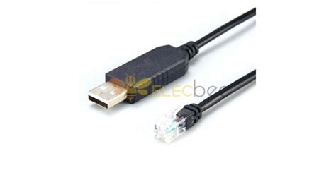 Elecbee Programming Cable Ftdi USB A Male To RJ Male M