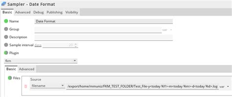 Geneos How To Monitor A File Whose Name Has Characters Between The