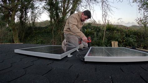 We FITTED Solar Power In The Log CABIN Go IT