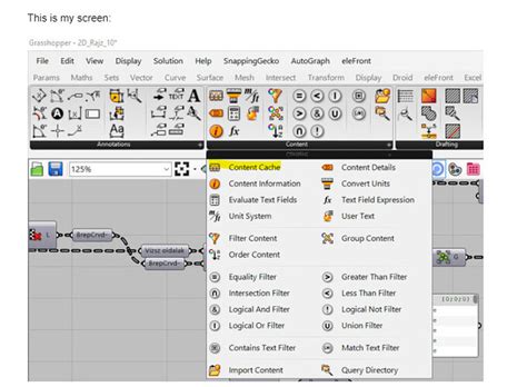 Bake Content Node Is Missing From The Rhino8 Grasshopper Menu Grasshopper Mcneel Forum