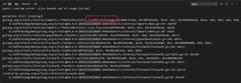 Gopls Panic Runtime Error Slice Bounds Out Of Range 4240 · Issue