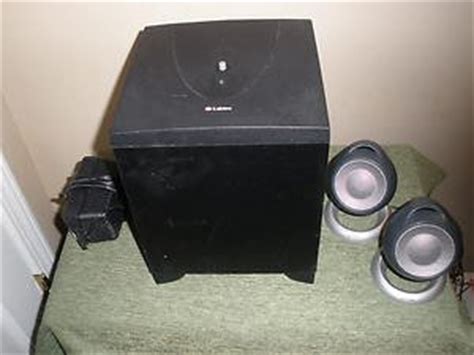 Labtec Pulse 420 Computer Speakers In Black With Subwoofer Tested