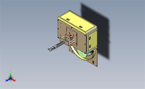机加工双面平面铣床 Step 模型图纸下载 懒石网