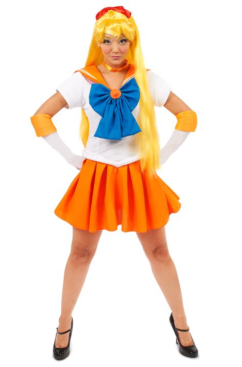 Sailor Moon Sailor Venus Adult Costume Spicylegs Com