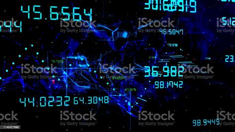Internet Of Things Concept Big Data Computer Network Binary Code Cyber