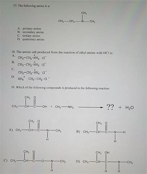 Solved 31 The Iupac Name For This Ester Is A Butyl