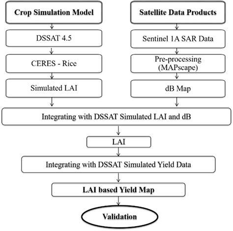 Flow Chart Depicting Methodology Of Integration Of Remote Sensing Download Scientific Diagram