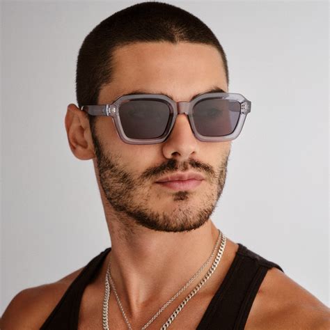 Impossible Pewter Uni Sex Square Sunglasses Le Specs