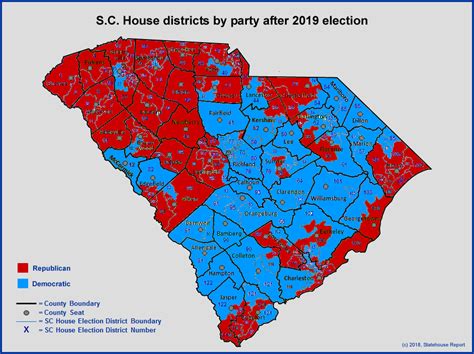 Maps A Deeper Look At Power In The Sc House Statehouse Report
