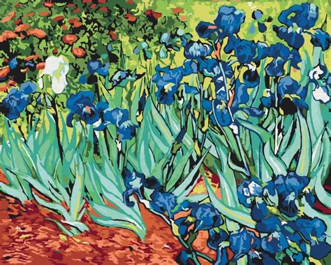 Картина по номерам Brushme Ирисы Ван Гог 40x50 см (BS51339 ...