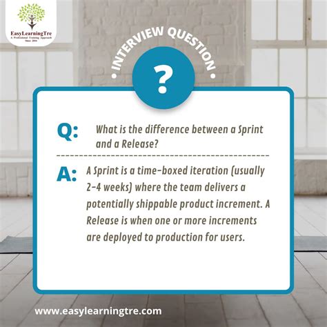 Agile Scrum Sprintvsrelease Projectmanagement Productdevelopment… Easylearningtre
