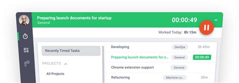 Time Tracking App Design For Better Productivity