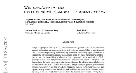 windows agent arena evaluating multi modal os agents at scale ai for