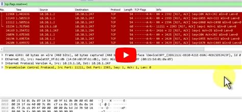 solved video how to use wireshark to troubleshoot rst tcp resets up