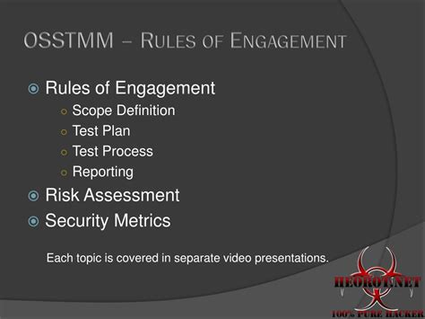 Ppt Module 2 Part 2 The Osstmm For Managers Powerpoint Presentation