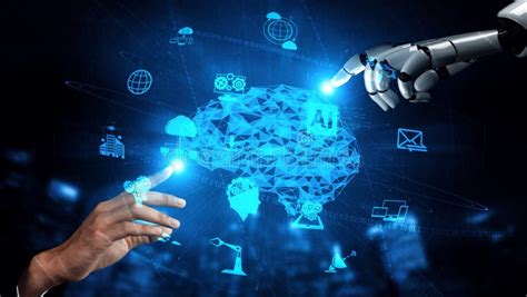 Mlp Future Artificial Intelligence Robot And Cyborg Stock Illustration Illustration Of Prompt