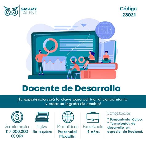 Smart Talent En Linkedin Tecnología Trainers Docentes Desarrollo